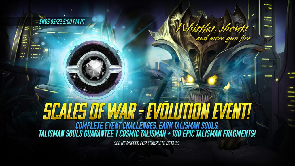 Earn Cosmic Talismans from Event Challenges – Scales of War Event on ...
