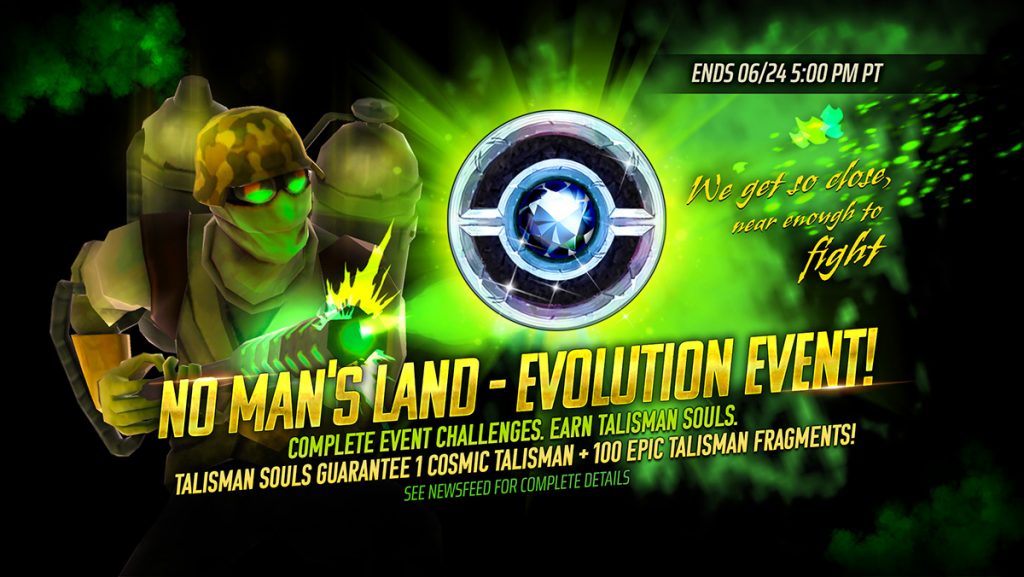 Earn Cosmic Talismans from Event Challenges – No Man’s Land Event on ...