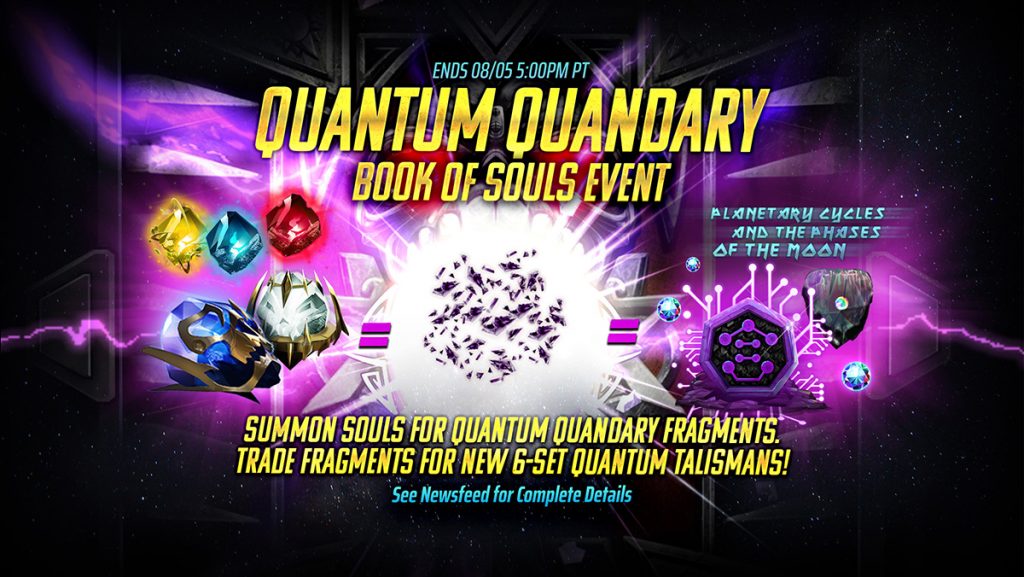 Quantum Quandary (Book of Souls) – Earn Quantum Fragments in the Book ...