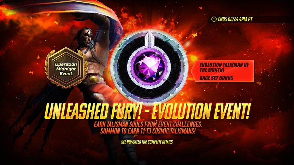 Unleashed Fury Evo Event – Earn Cosmic Talismans and Upgrade Materials ...