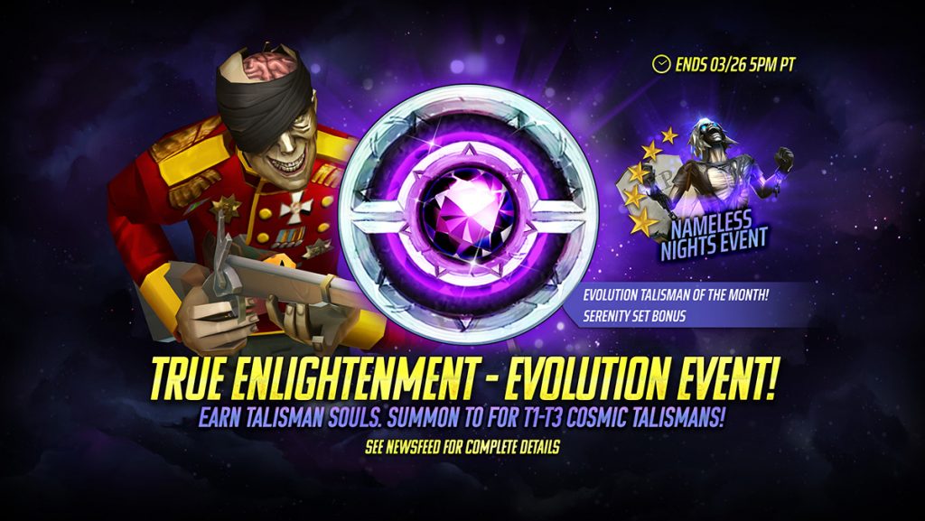 True Enlightenment – Earn Cosmic Talismans and Upgrade Materials ...