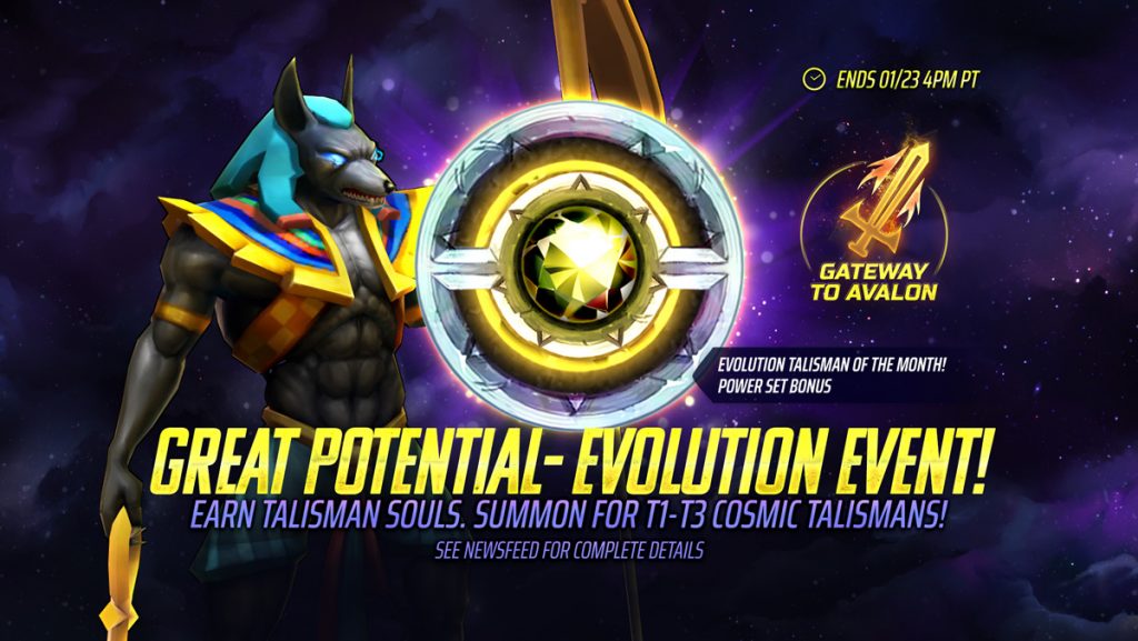 Great Potential (Evolution) – Earn Cosmic Talismans and Upgrade ...