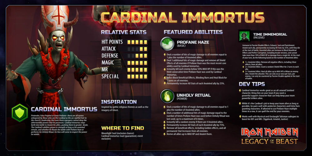 RPG Cards | Iron Maiden Legacy of the Beast