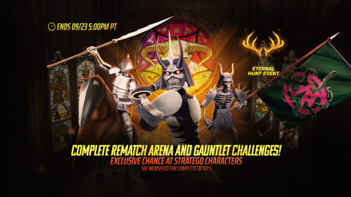 Rematch (Arena & Gauntlet) – Exclusive chance at Stratego Characters ...