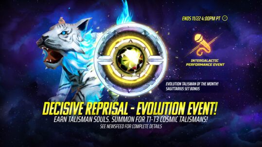 Decisive Reprisal (Evolution) – Earn Cosmic Talismans and Upgrade ...