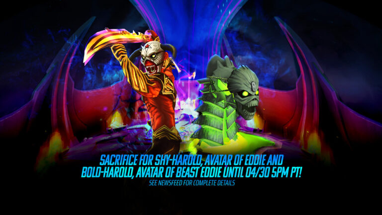 Sacrifice April 2024 – Sacrifice for Shy-Harold, Avatar Of Eddie and ...