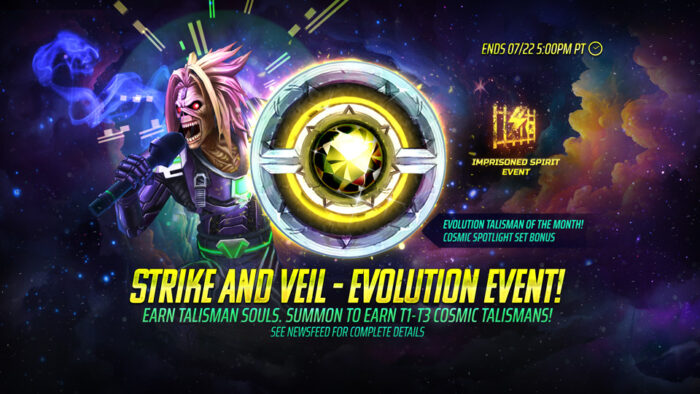 Strike And Veil (Evolution) – Earn Cosmic Talismans and Upgrade ...